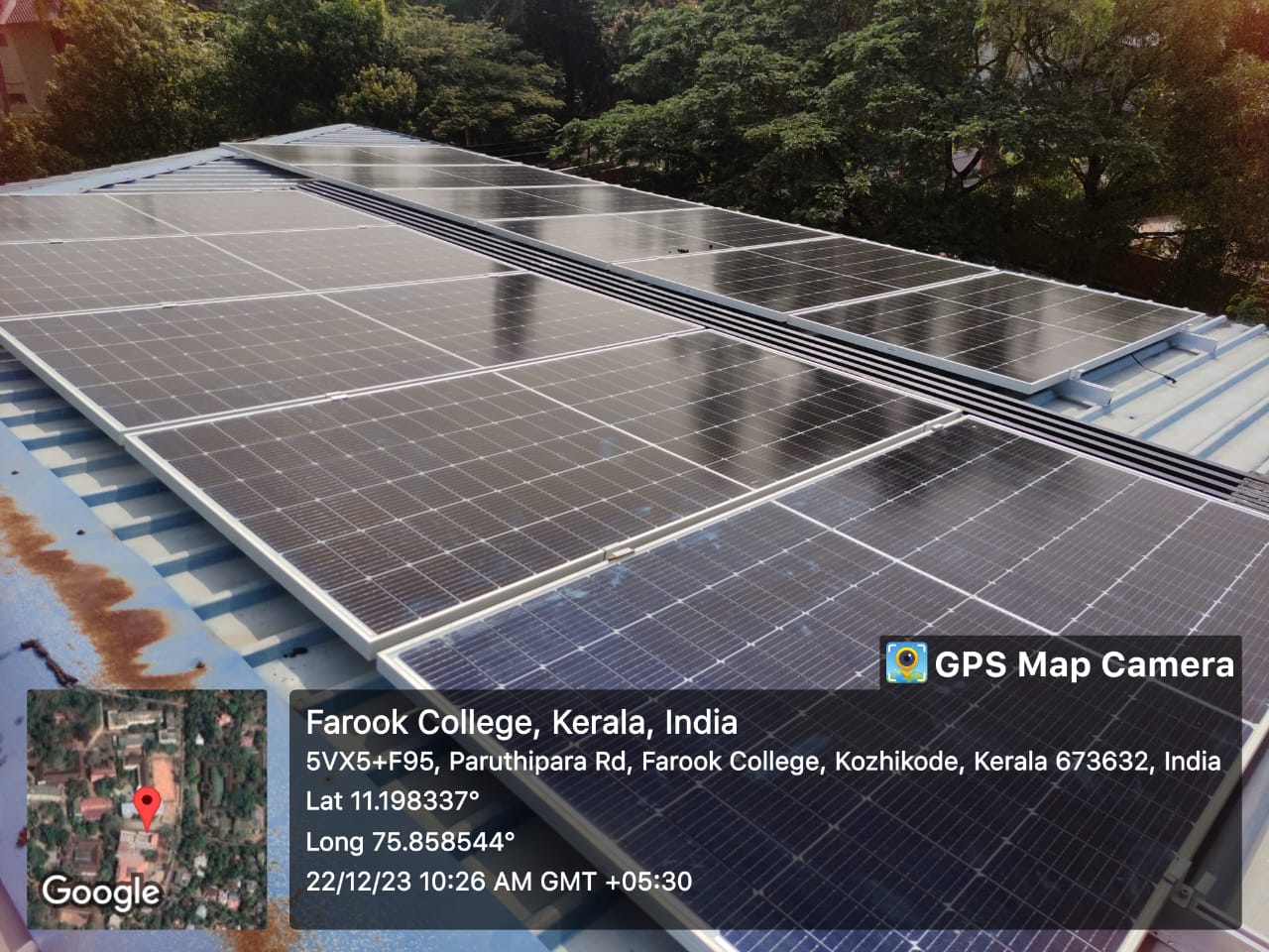 Solar Energy Hub | Farook Training College